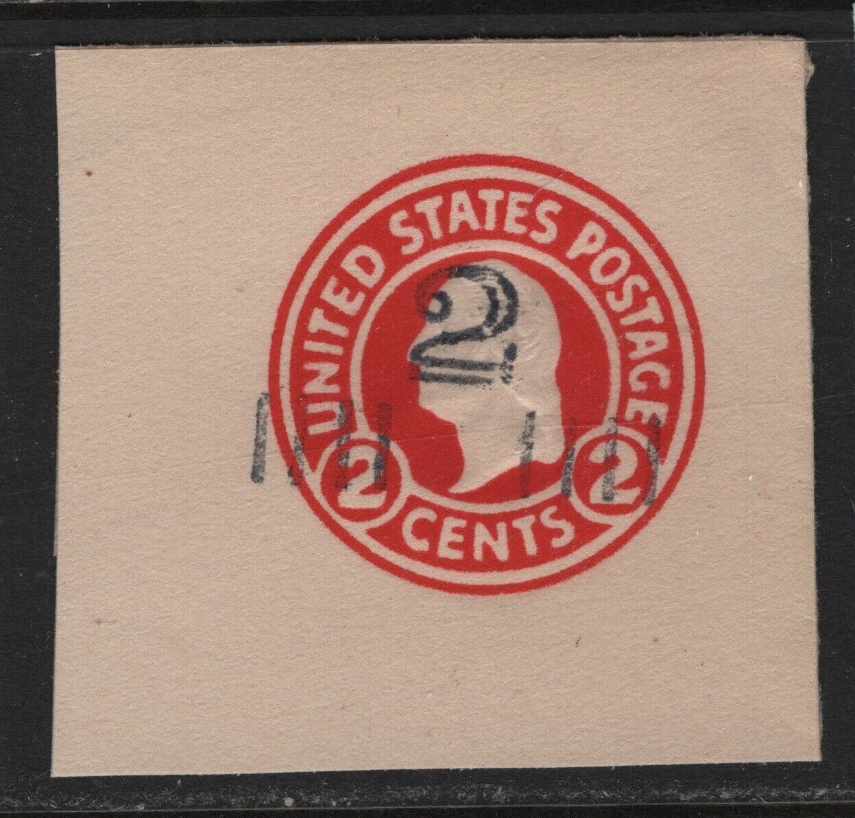 U454 Full corner XF unused cut square with nice color cv $ 125 ! see ...