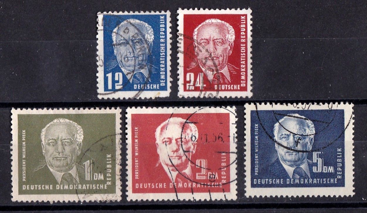 DDR stamps #54 - 57, used, complete set, CV $14.00 | Europe - Germany ...