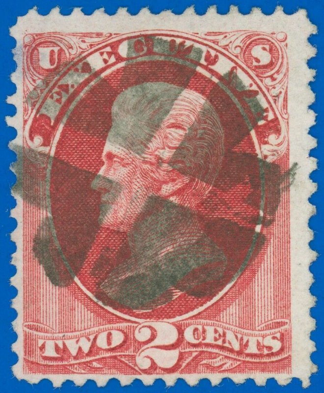 Scott #O11 2¢ Executive Dept Official, Arrow Crossroads Fancy Cancel ...