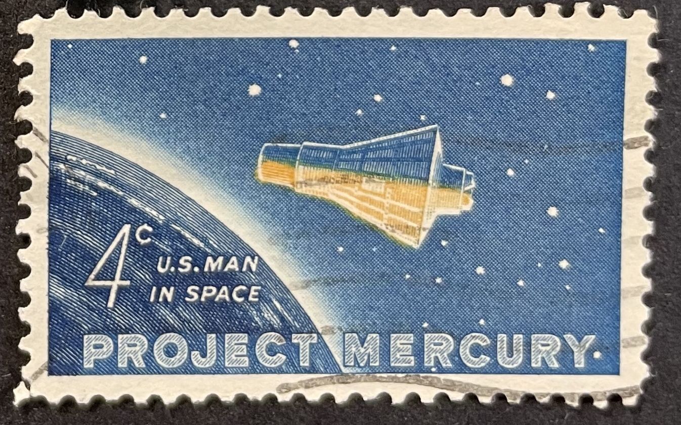 Nasa Mercury Program Stamps