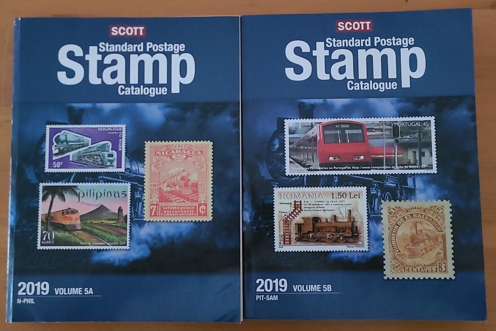 2019 Scott Standard Postage Stamp Catalogues Vol 5A & 5B Countries N-S ...