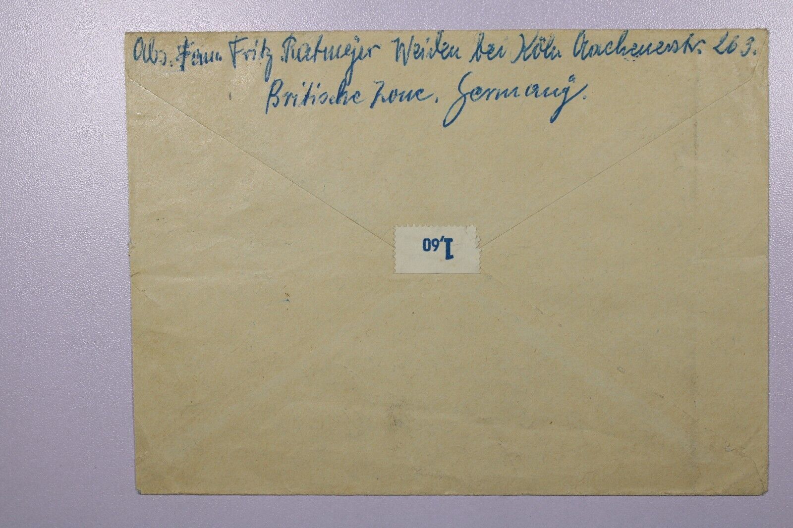 Germany 1951 - British Zone - Koln Stadion - F54757 | Europe - Germany ...