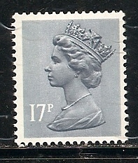 Great Britain MH97 s.g. x909 17p Machin MNH | Great Britain, Back of ...