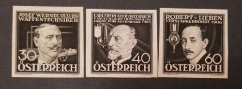 O) 1936 Austria, Sunken DIE Proof, Inventors, Josef Werndl Weapons ...