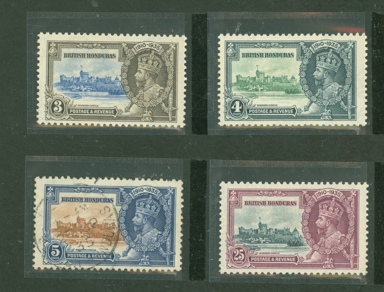 British Honduras #108-111 Mint (NH) Single (Complete Set) | Central ...