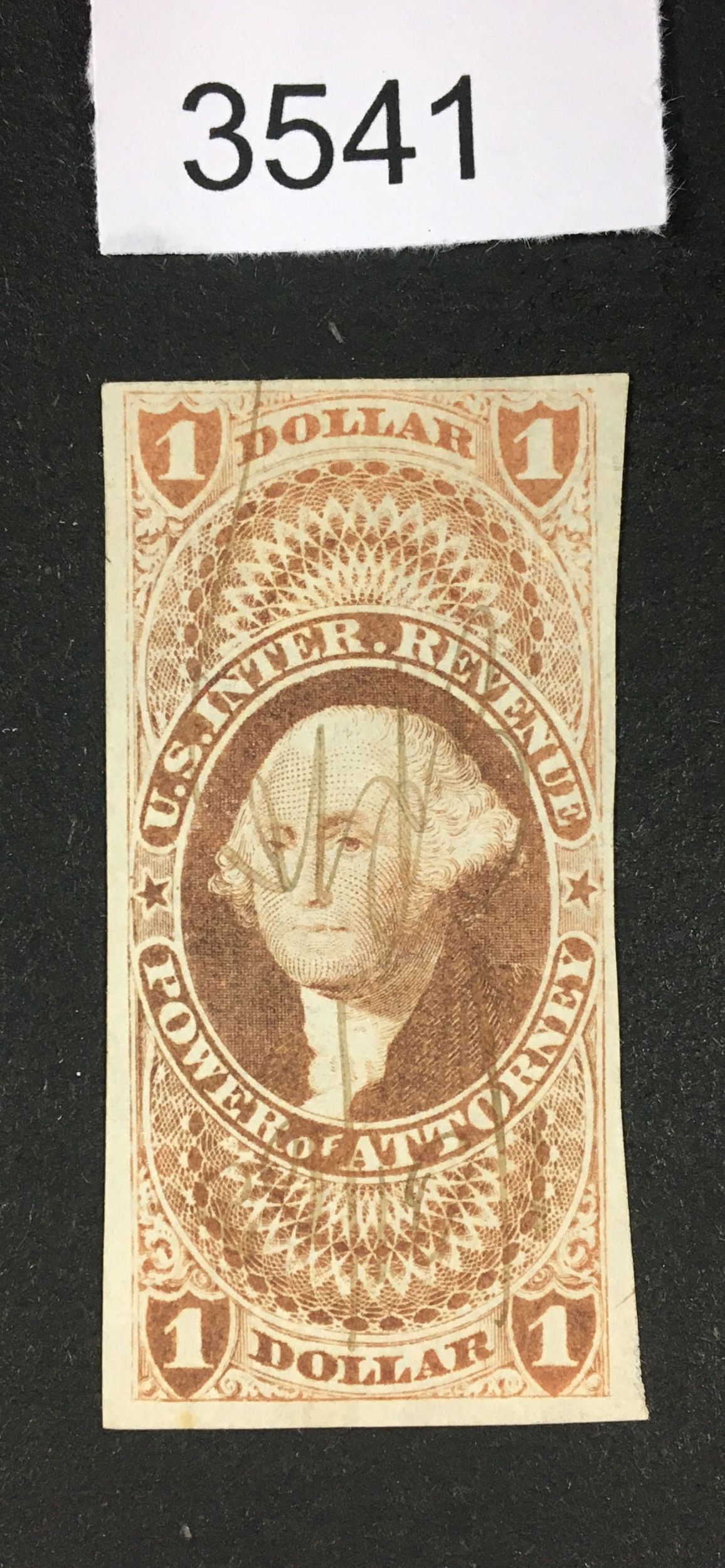 US Stamps # R75A Used VF $100 LOT #H 3541 | United States, Revenues ...