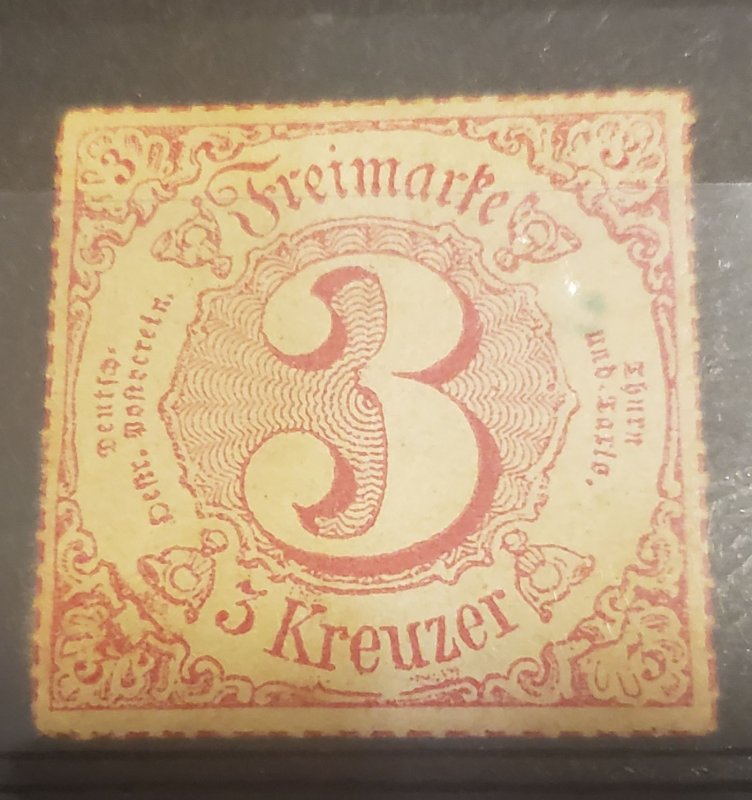 German stamp 1852 | Europe - Germany & Colonies - Germany, Stamp / HipStamp