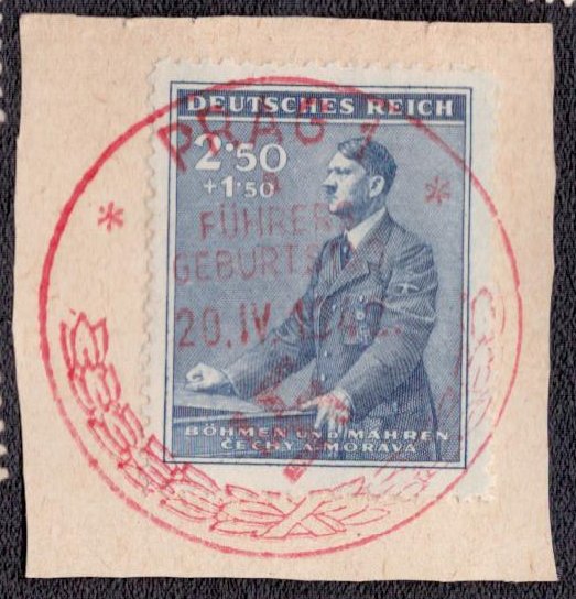 Bohemia and Moravia B12 1942 Used | Europe - Czech Republic, Semi ...