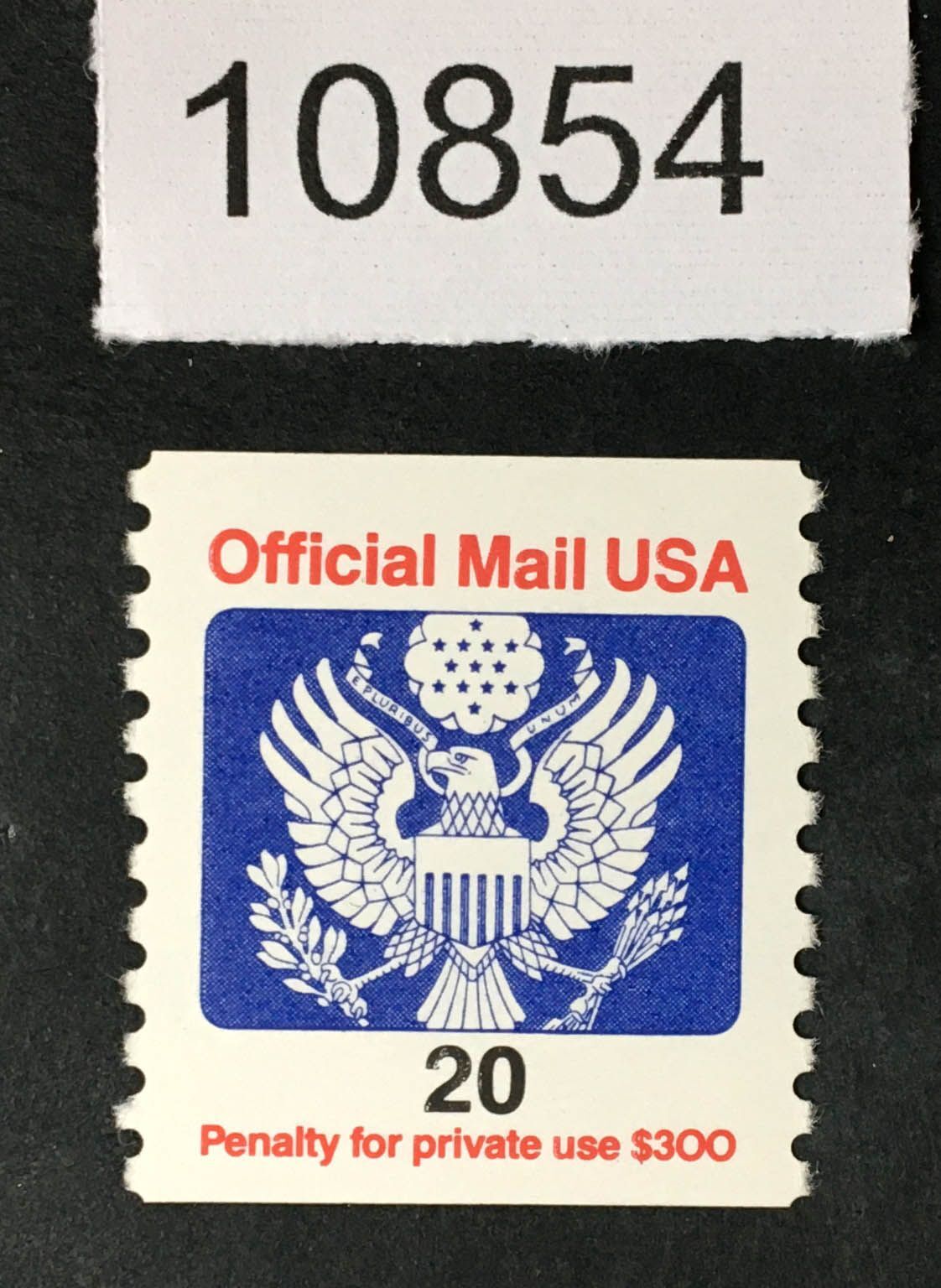 US Stamps # O138B Mint OG NH Post Office Fresh Choice Superb LOT #10854 ...