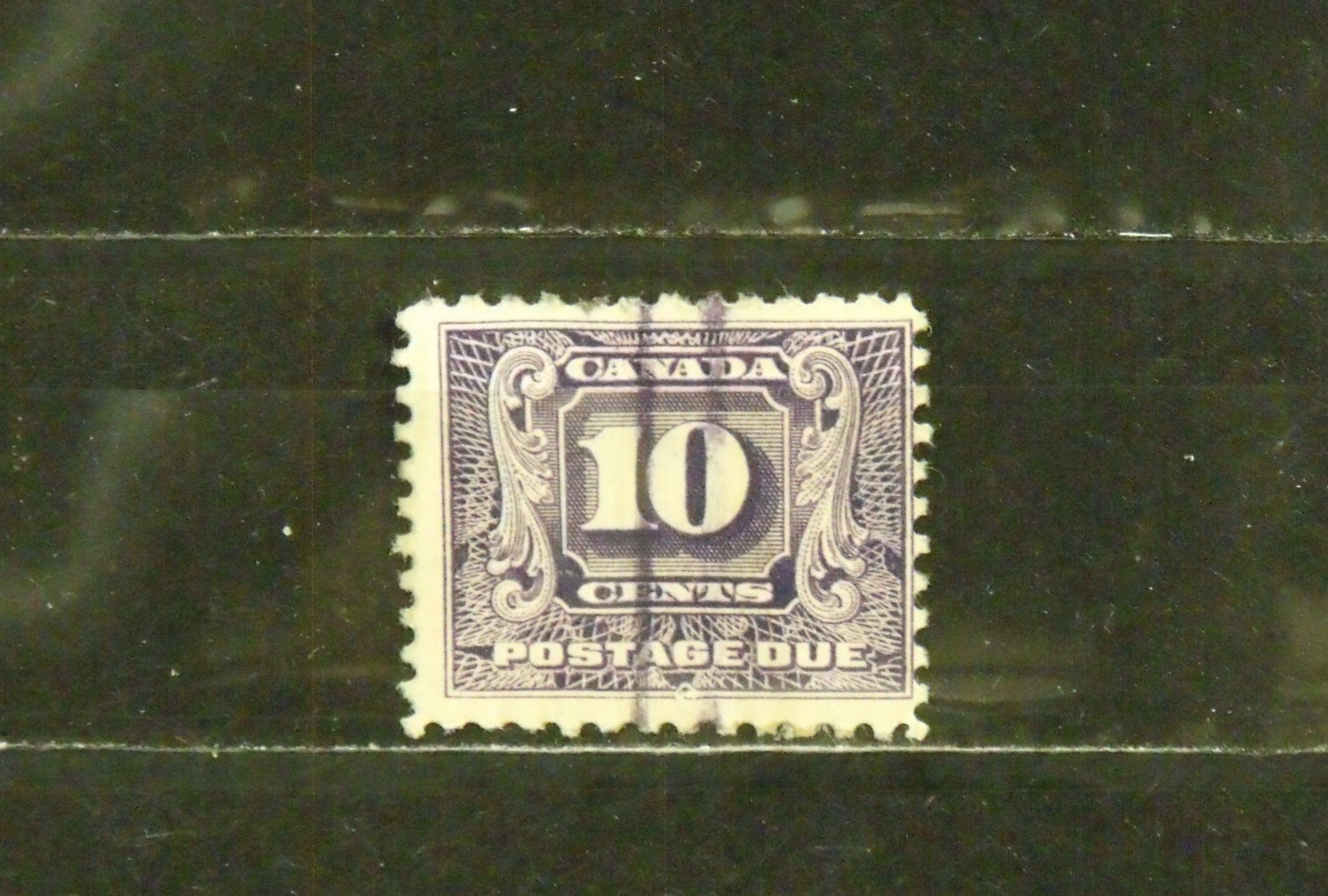 13682 Canada # J10 Used CV$ 10.00 | Canada, Postage Due Stamp / HipStamp