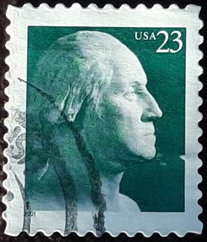 US Scott # 3468A; used 23c G Washington from 2001; XF centering; off ...