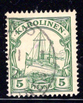German Caroline Islands / Karolinen #8, Yap CDS, CV $2.10 | Europe ...