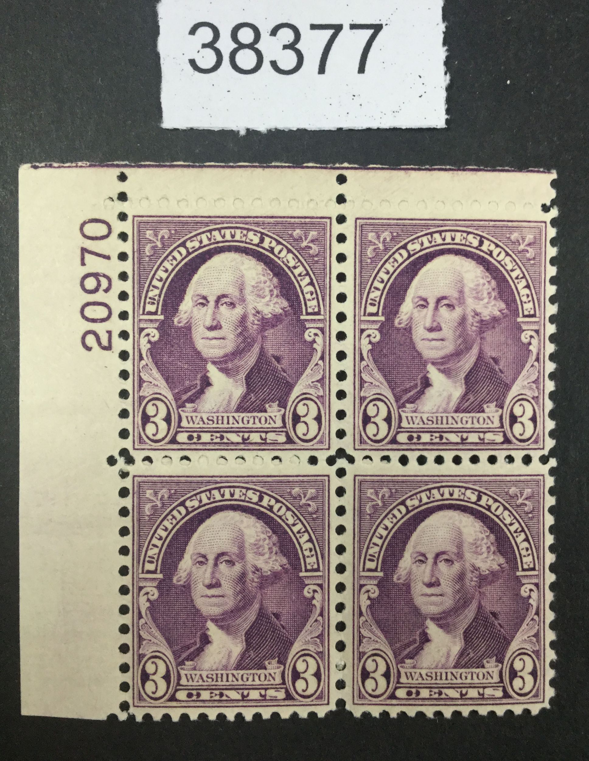 US Stamps #720 Mint OG NH Plate Block LOT #38377 | United States ...