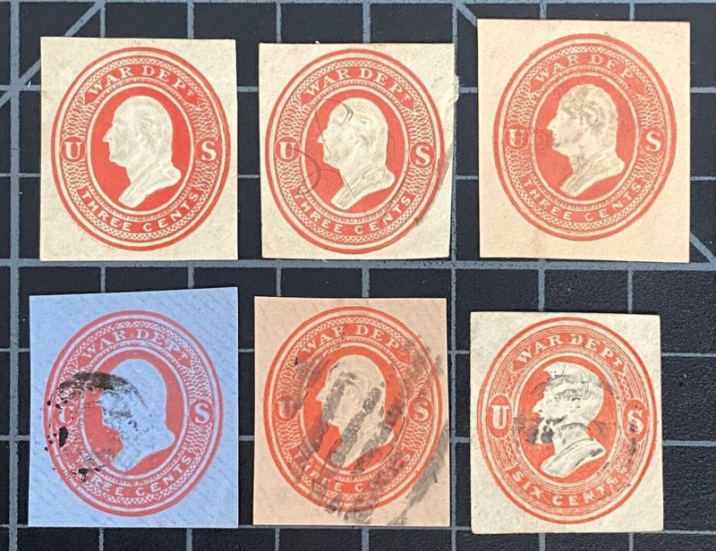 US Stamps- SC# UO51 - UO56 - Used - SCV = $60.75 | United States ...