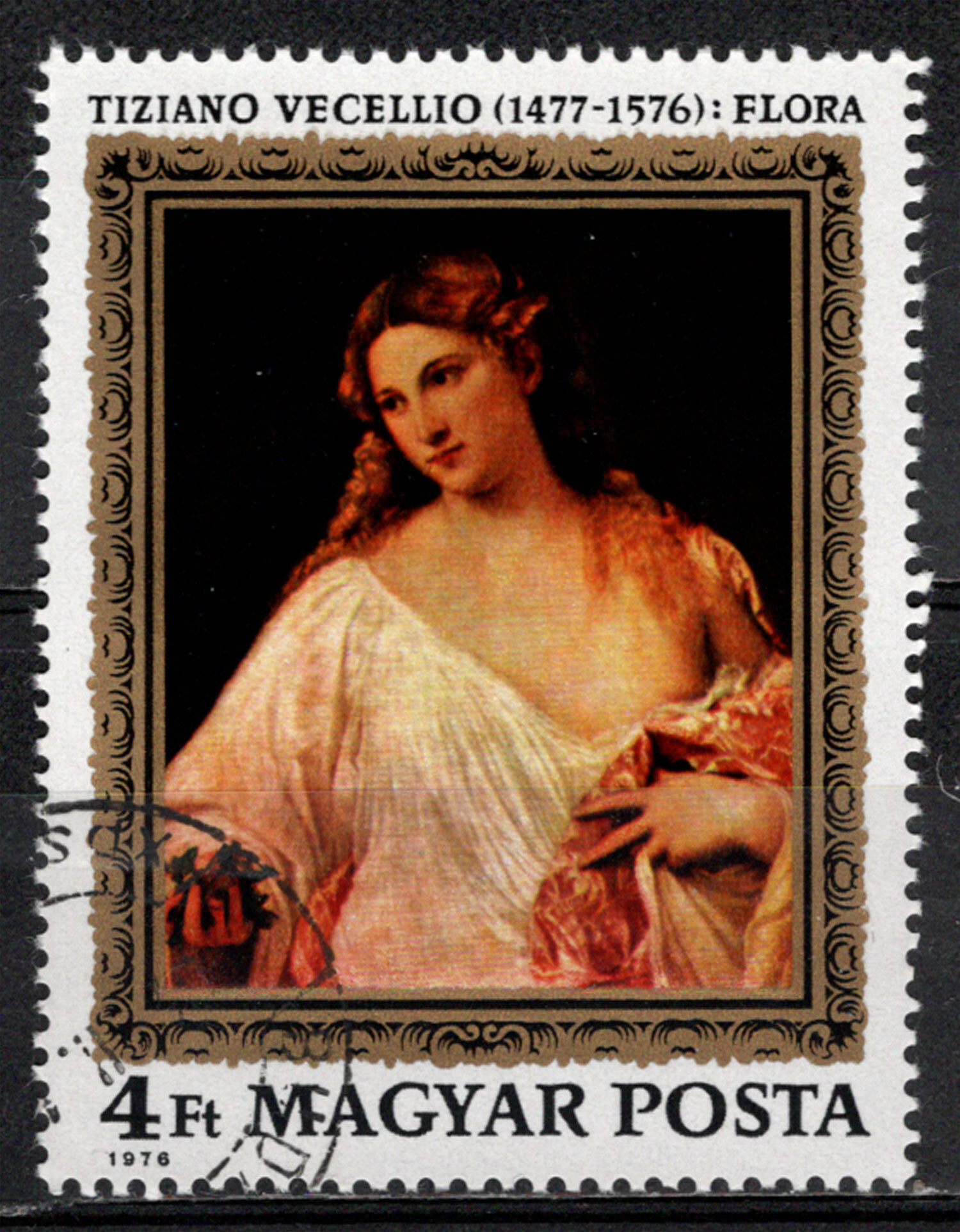 Hungary - Art - Flora by Titian - # 2433 - M/NH CTO | Europe - Hungary ...