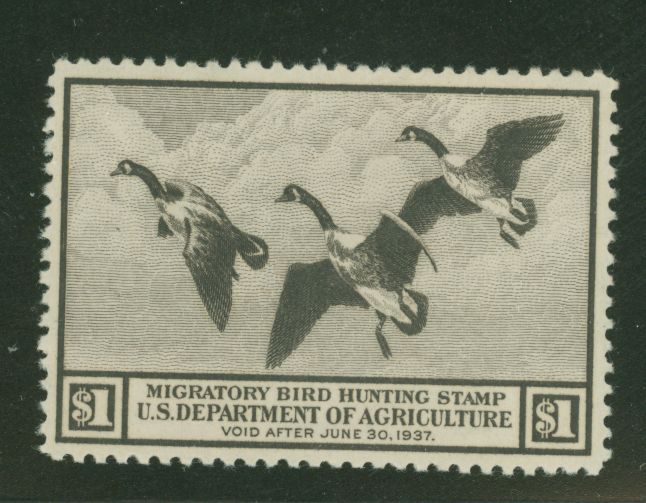 United States #RW3 Single (Geese) | United States, Duck Stamps ...