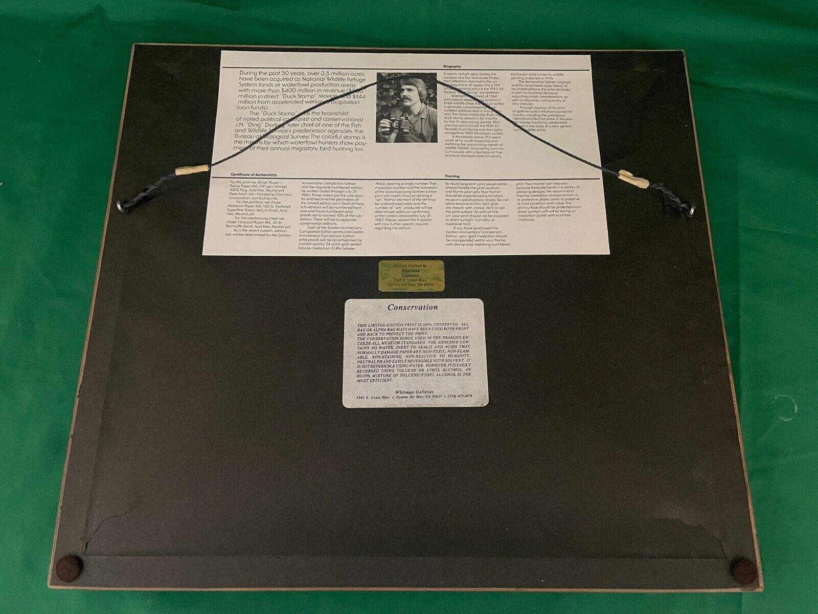 1983 RW50 Federal Duck Stamp Print - Pintails - by Phil Scholer ...