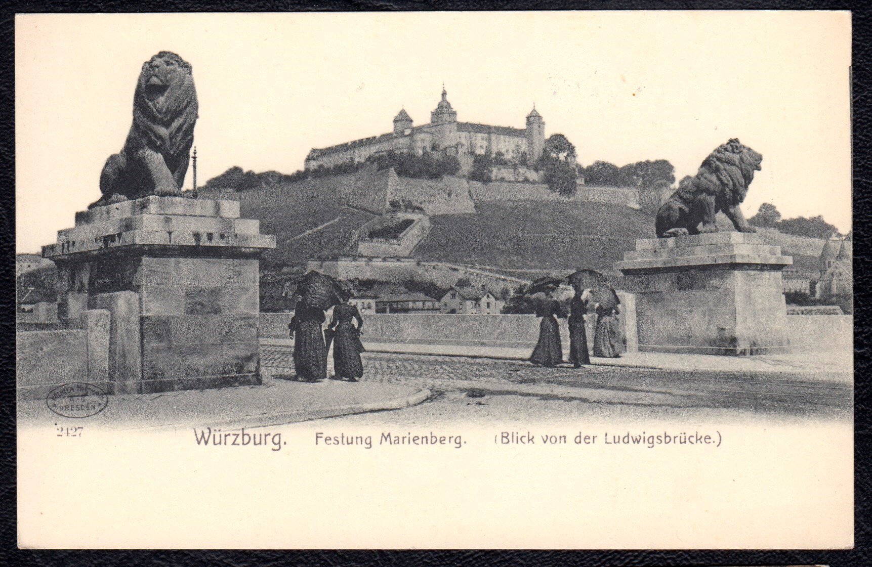 Germany Early 1900's Marienberg Fortress - Wurzburg Unused Postcard ...
