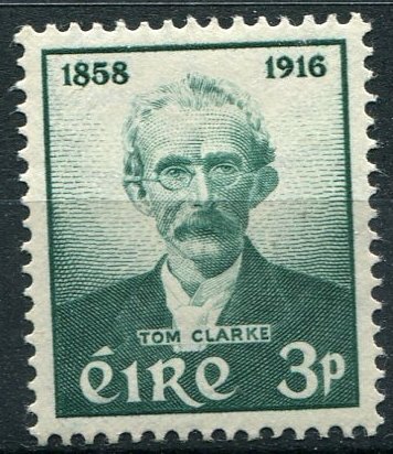 Ireland Sc#165 MNH, 3p dp grn, Birth Centenary of Thomas J ("Tom ...