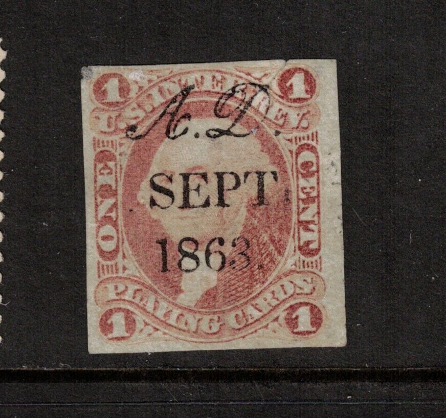 USA #R2a Very Fine Used With Printed Cancel | United States, Revenues ...