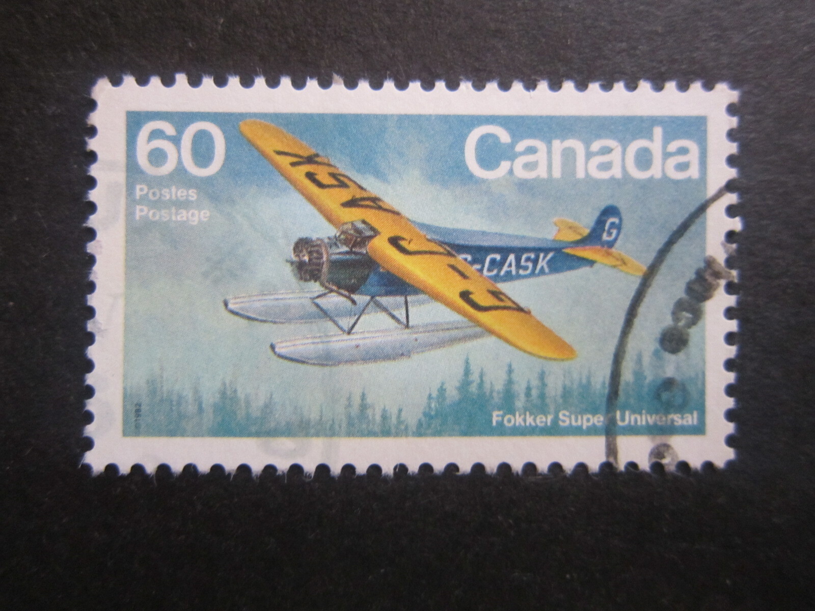 Canada #972 Bush Airplane Nice stamp{ca1860} | Canada, General Issue ...