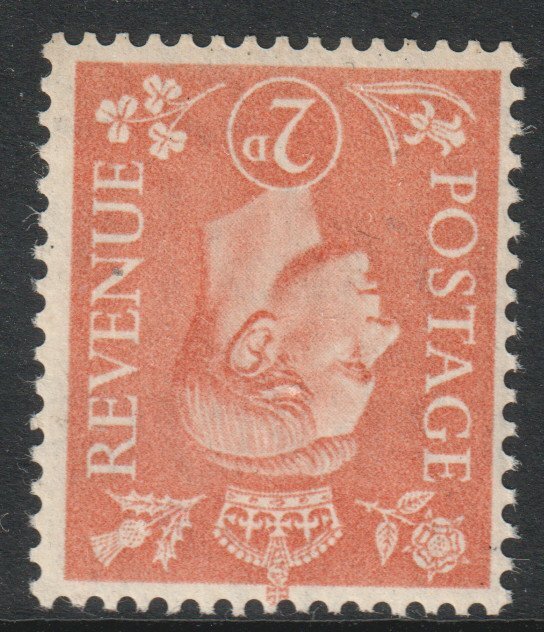 GB Scott 261 - SG488i, 1941 Light Colours 2d Inverted Watermark MH ...