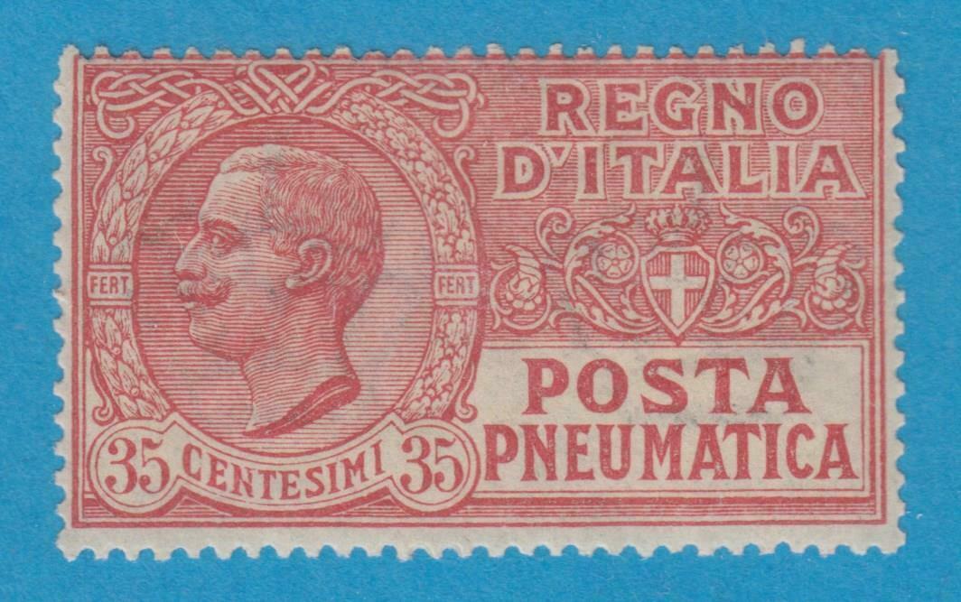 Italy D13 Pneumatic Post Mint Never Hinged OG ** NO Faults Very Fine ...