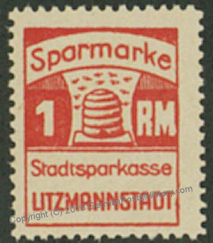 German WWII Litzmannstadt Lodz Beehive Savings Stamp 43258 | Worldwide ...