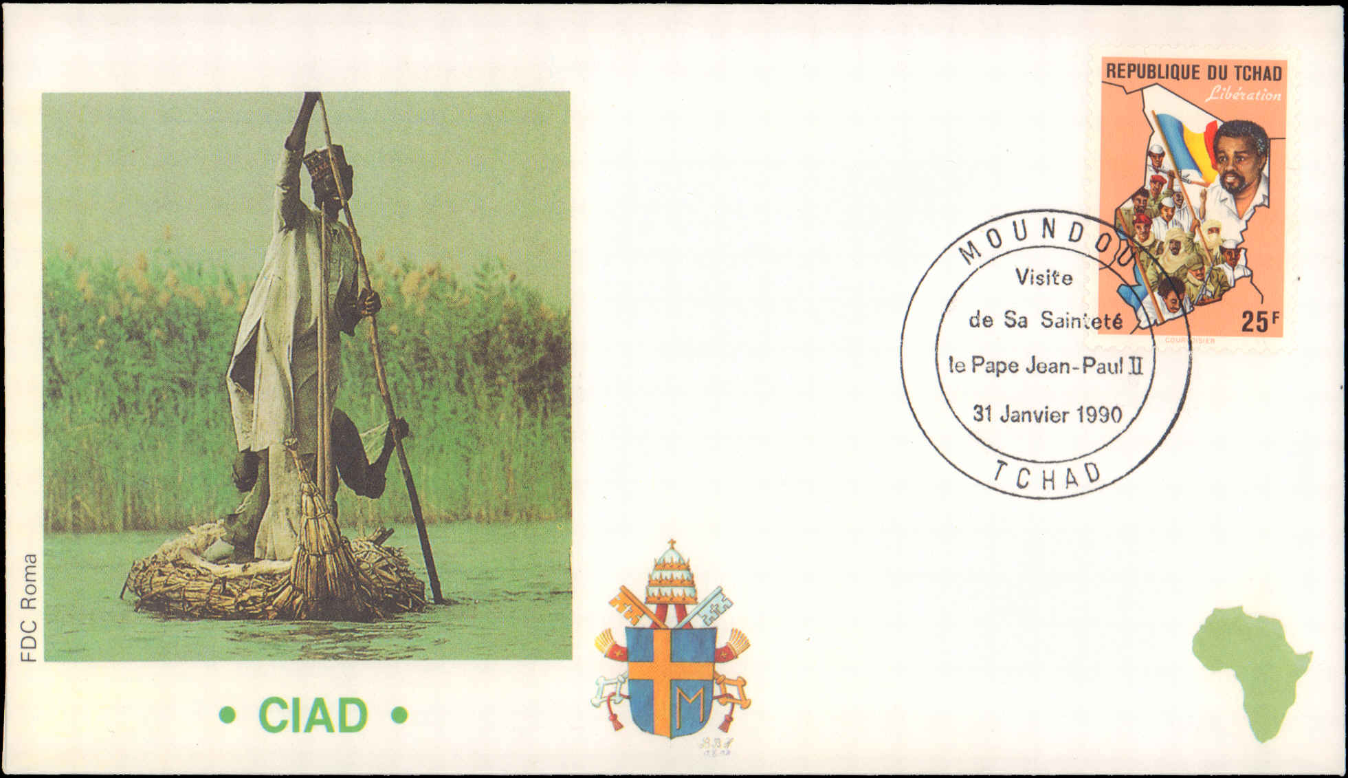 Chad, Worldwide First Day Cover | Africa - Chad, Stamp / HipStamp