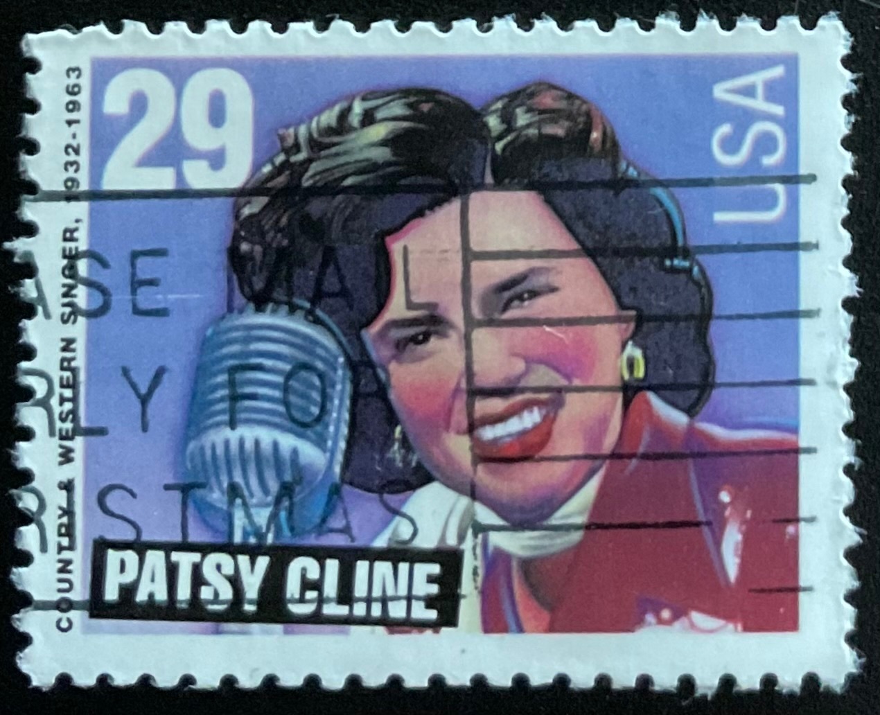 US #2772 Used Single Patsy Cline SCV $.25 L28 | United States, General ...