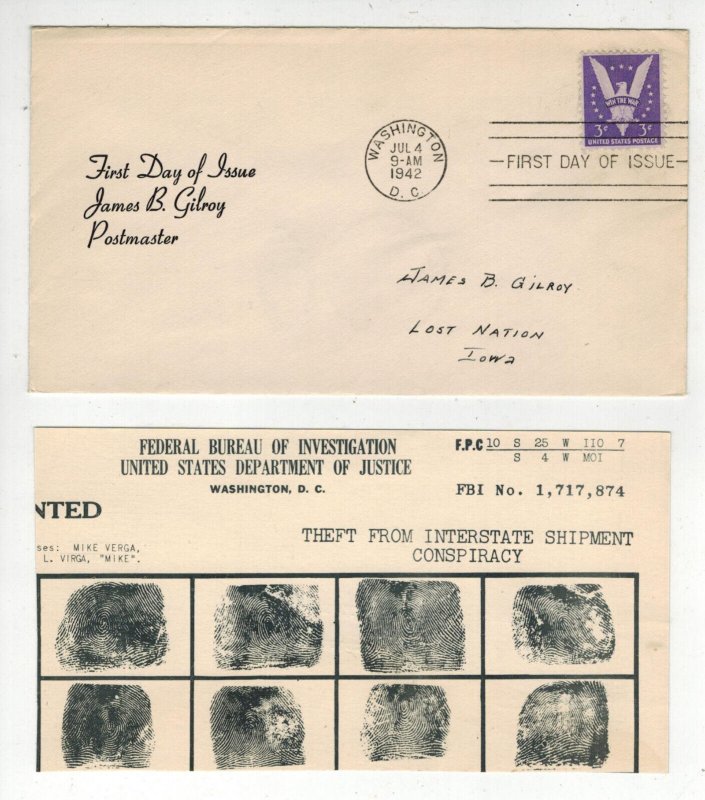 WW2 Patriotic 1942 WIN the WAR 905 Unlisted Rare Postmaster Gilroy ...