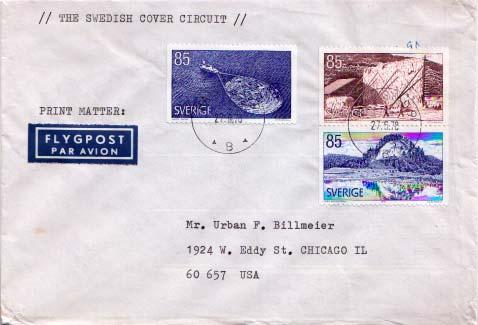 Sweden, Airmail | Europe - Sweden, Stamp / HipStamp