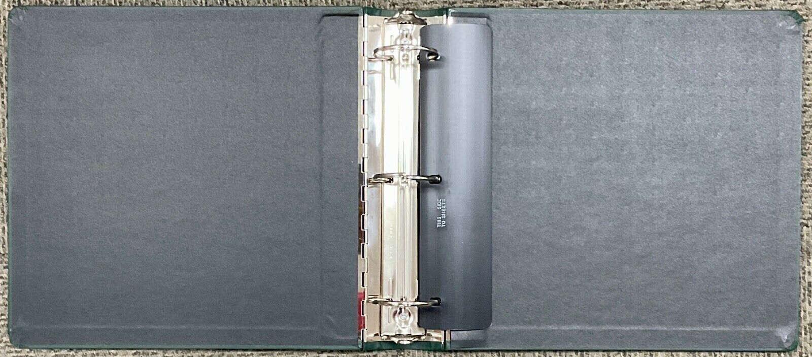 Scott Extra Wide Heavy Duty Green Specialty Stamp Binder 3-Ring w/Metal ...