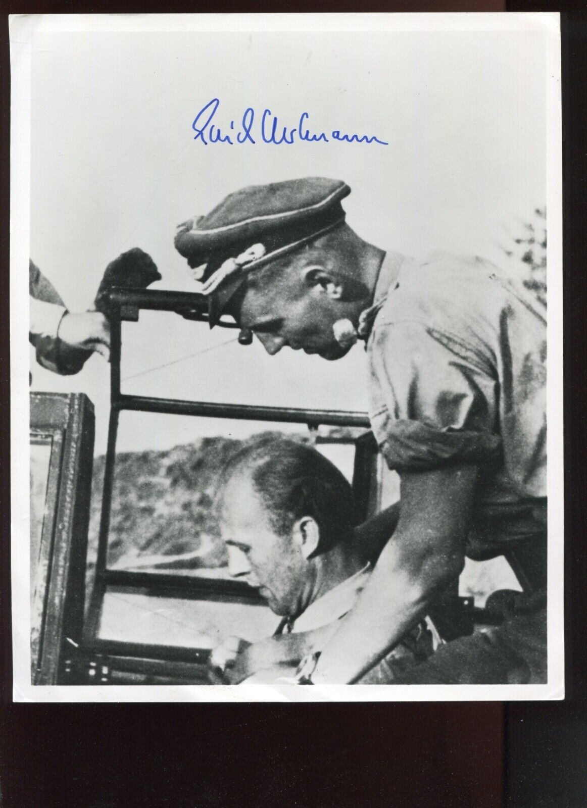 Erich Hartmann German WW2 Flying Ace Signed Photo L1534z | United ...