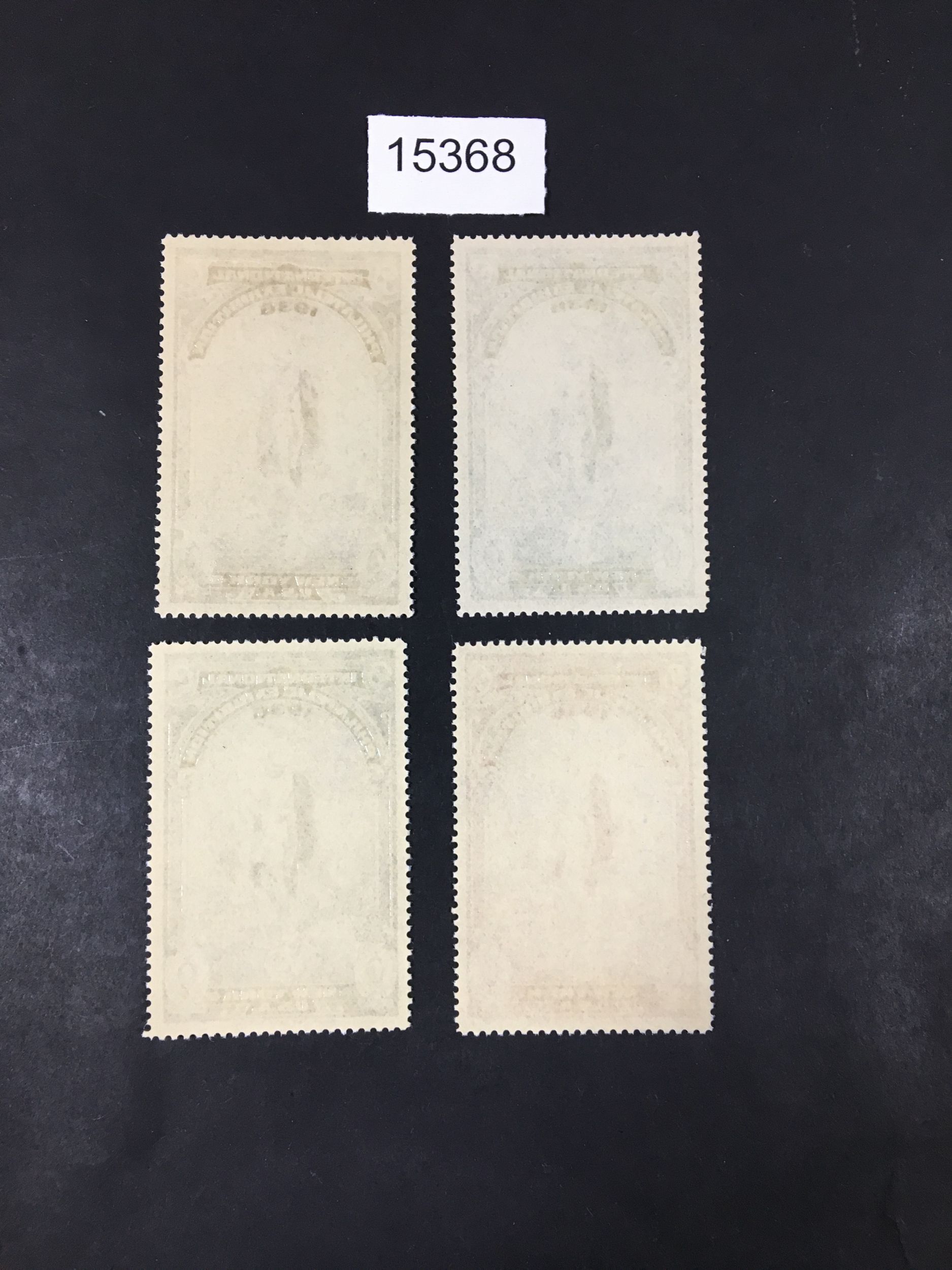 US Stamps 1936 International Philatelic Exhibition Mint OG NH LOT ...