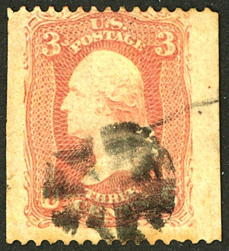 U.S. #65 Partially Inperforated Used | United States, General Issue ...
