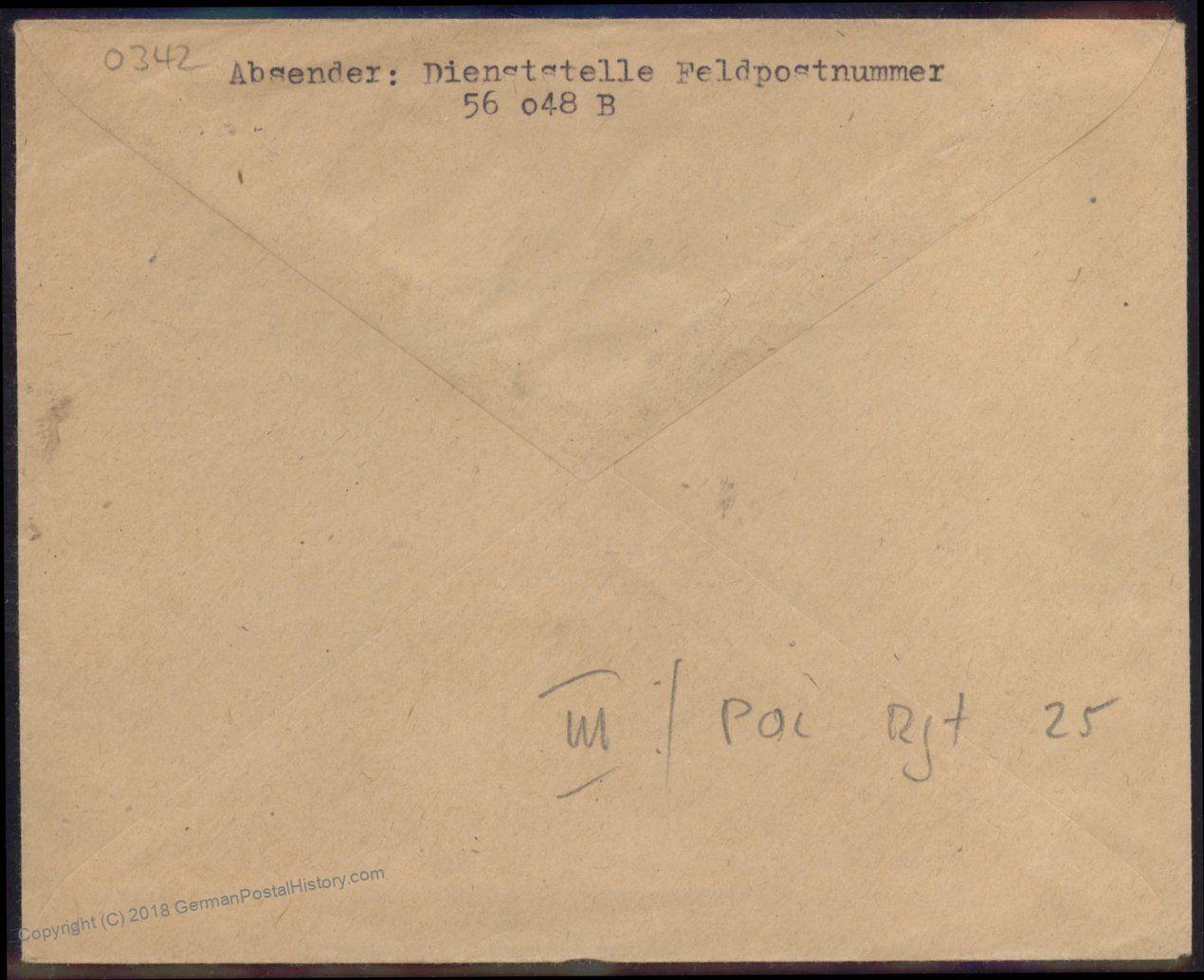 3rd Reich Germany Waffen SS Polizei Regiment 25 Aktion Erntefest Nov ...