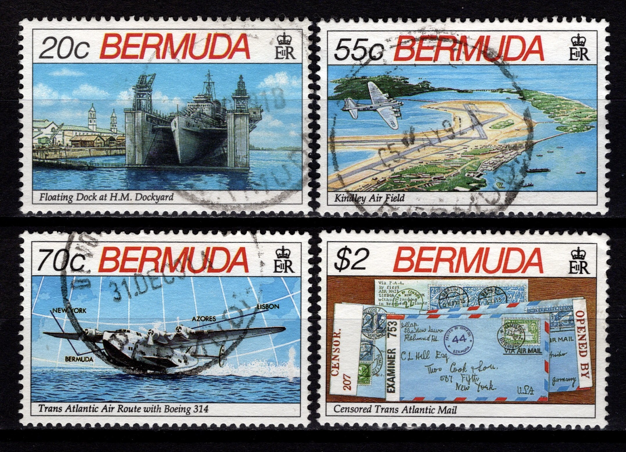Bermuda 1991 50th Anniversary of Second World War, Set [Used ...