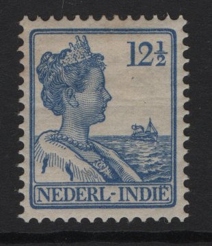 Netherlands Indies #118 MH 1914 Wilhelmina 12 1/2c blue | Europe ...