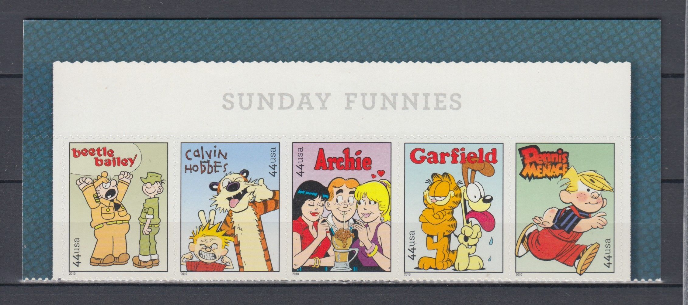 (S) USA #4467-71 Sunday Funnies Strip of 5 MNH | United States, General ...