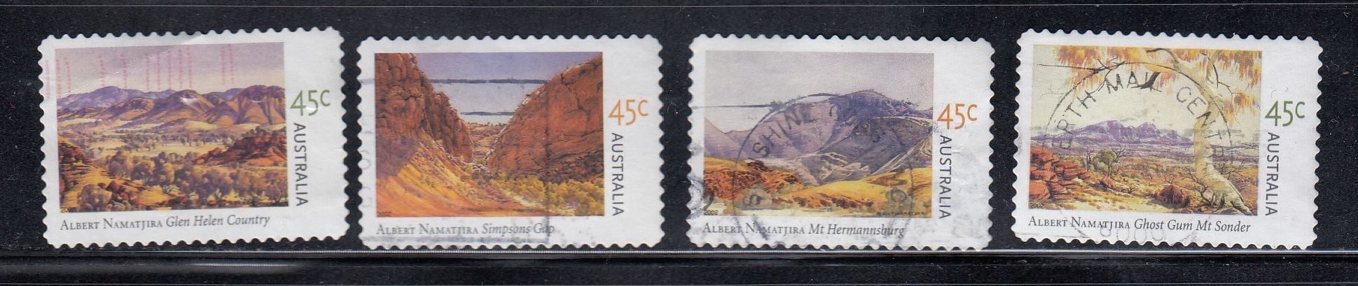Australia 2002 SC# 2068-2071 – Set of 4 Stamps – Used | Australia ...