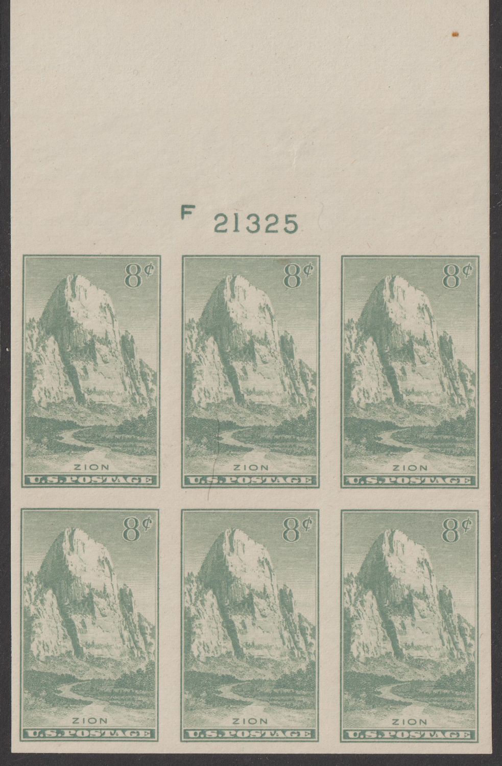 U.S. Scott# 763 1934 National Parks Issue XF MNH Plate Block #F21325 ...