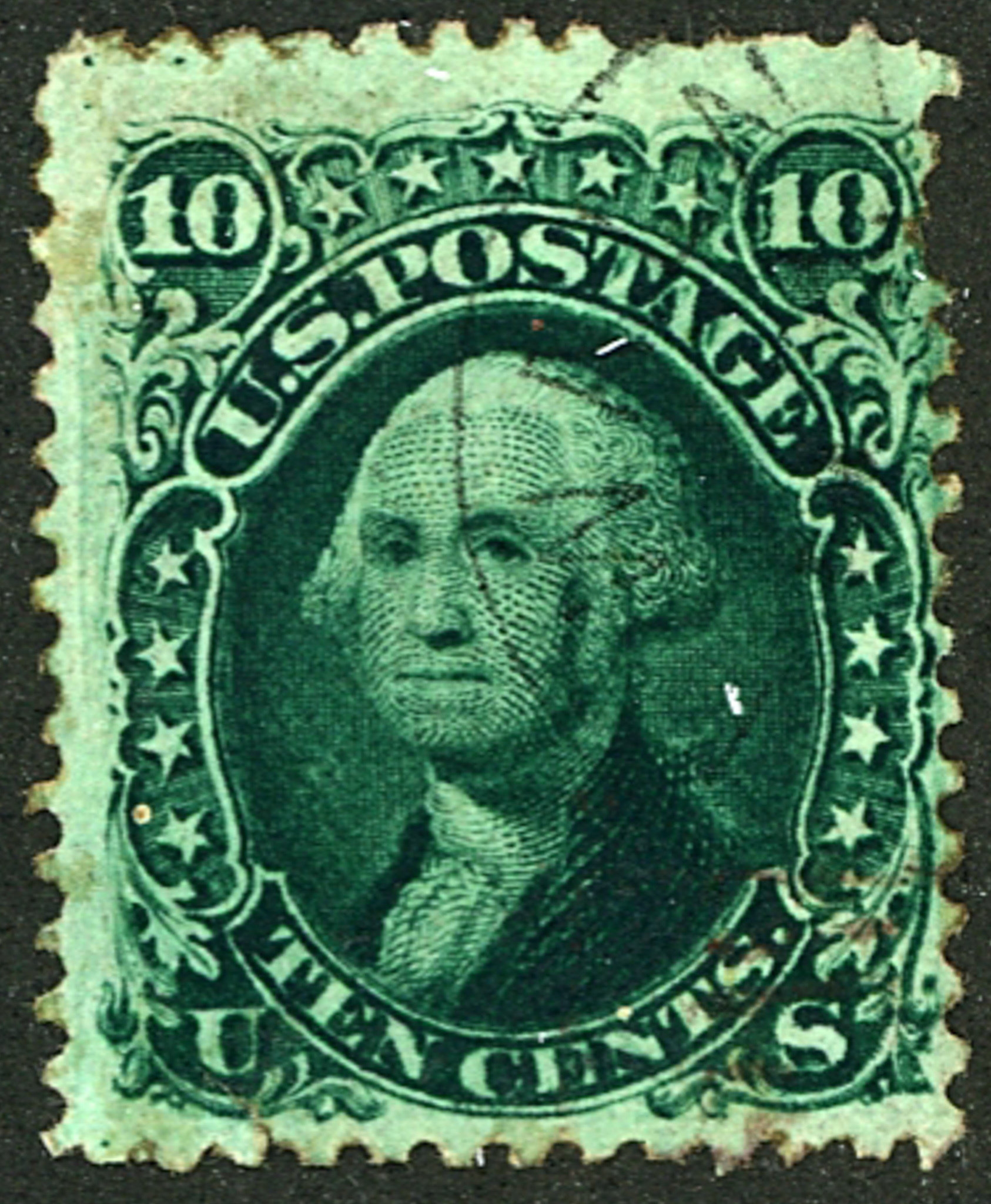 U.S. #68 USED | United States, General Issue Stamp / HipStamp