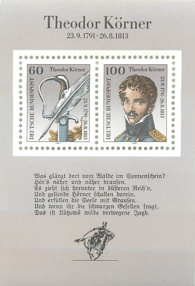 4. Germany 1991 The 200th Anniversary of the Birth of Karl Theodor ...