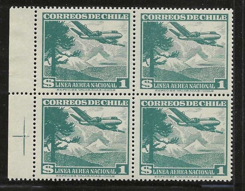 Chile SC # C137 MNH | Central & South America - Chile, Air Mail Stamp ...