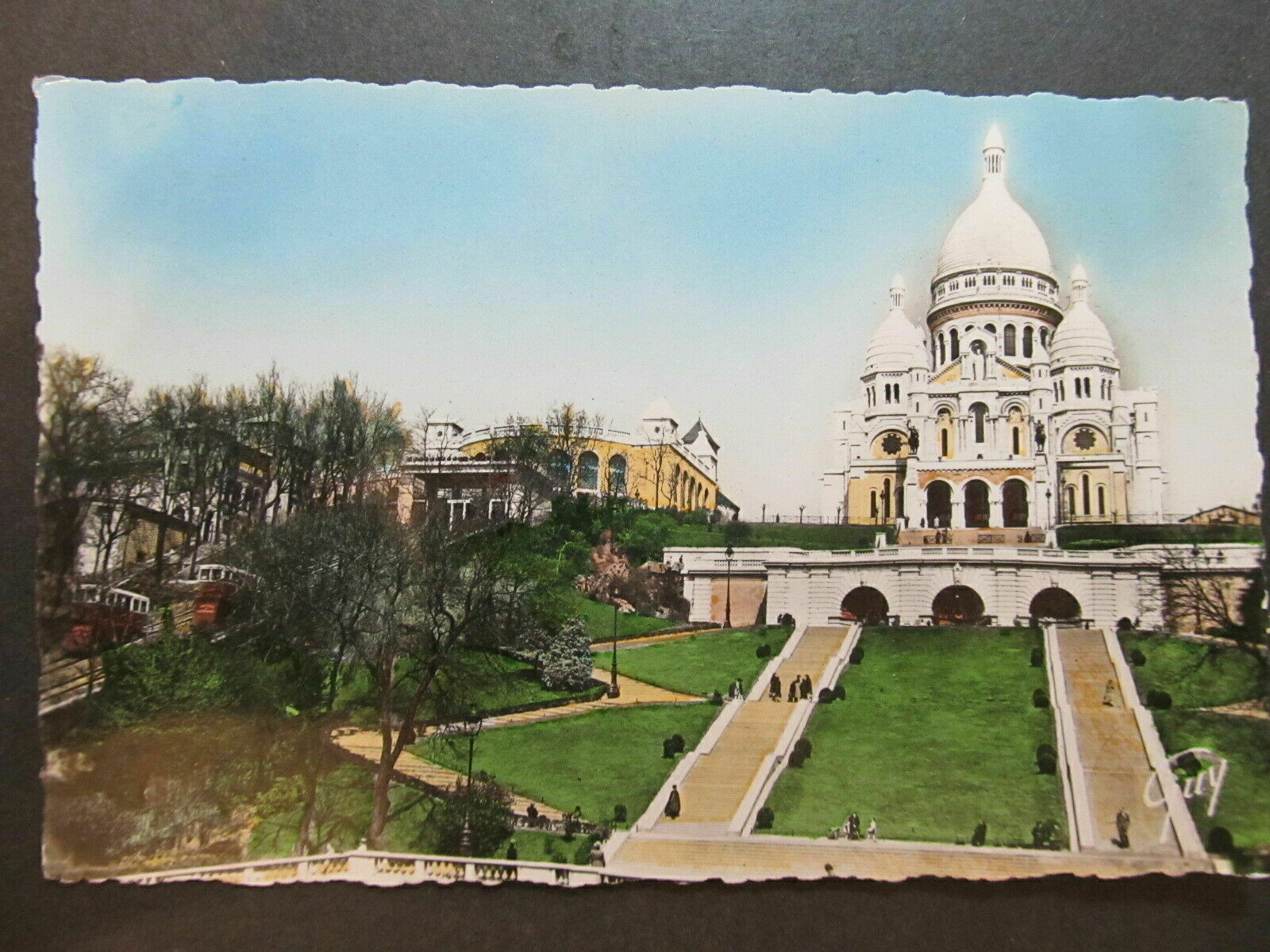 4559 Postcard postcard Paris Basilica du Sacre-Coeur de Montmartre used ...