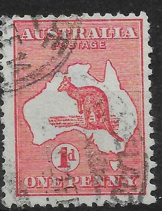 Australia SG2 1913 1d RED Used | Australia & Oceania - Australia, Stamp ...