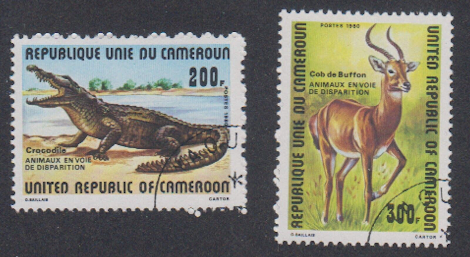 Cameroun - 1980 - SC 678-79 - Used - Complete set | Africa - Cameroon ...