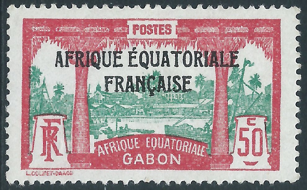 Gabon, Sc #102, 50c MH | Europe - France & Colonies, General Issue ...