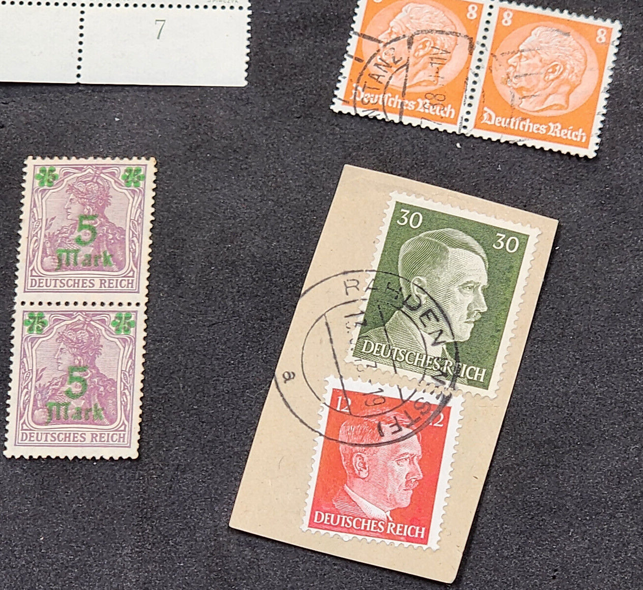 German Third Reich Nazi Germany Stamp blocks WWII WW2 Military War ...